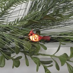 Enchanted Forest® 10-Light Cardinal LED Battery-Operated Christmas ...