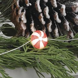 Enchanted Forest® 10-Light Red & Green Peppermint LED Battery-Operated ...