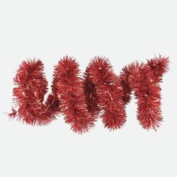 Enchanted Forest® 10-Light Red Tinsel LED Battery-Operated Christmas ...