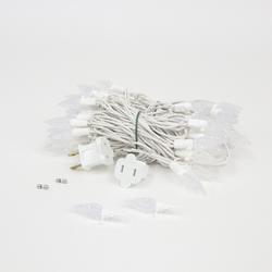 Enchanted Forest® 70-Light Warm White Faceted C6 Christmas String Light ...