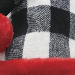 Enchanted Forest® 18" White & Black Holiday Hat at Menards®