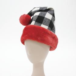 Enchanted Forest® 18" White & Black Holiday Hat at Menards®