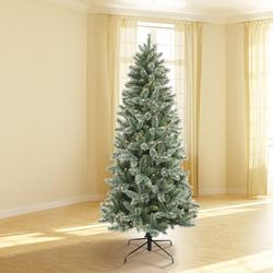 Enchanted Forest® 7-1/2' Prelit Topeka Cashmere Artificial Christmas ...