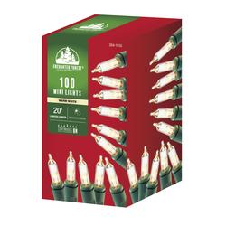 Enchanted Forest® 100-Light Warm White Mini Christmas String Light Set ...
