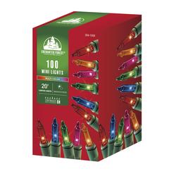 Enchanted Forest® 100-Light Multicolor Mini Christmas String Light Set ...