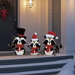 Enchanted Forest® LED Raccoon Family - 3 Pack at Menards®