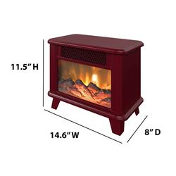 ChimneyFree® Cinnamon Electric Fireplace Space Heater at Menards®