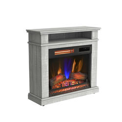 ChimneyFree Maverick 32" Norwalk Oak Wall Mantel Electric Fireplace at ...