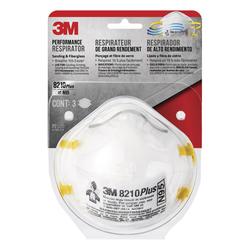 3M™ 8210+ N95 Performance Sanding and Fiberglass Disposable Respirator ...