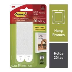 Command™ White Heavyweight Picture Hanging Strips Value Pack at Menards®