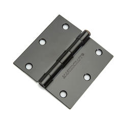 Mastercraft® 3-1/2" Oil-Rubbed Bronze Door Hinges - 3 Pack at Menards®