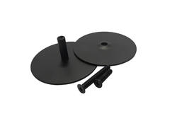 Tru-Bolt® Matte Black Plated Steel Hole Cover Plate at Menards®