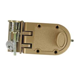 Tru-Bolt® Brass Jimmy-Proof Single Cylinder Deadlock at Menards®