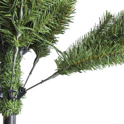Enchanted Forest® 7.-1/2' Prelit Lakeland Fir Artificial Christmas Tree ...