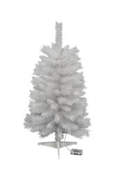 Enchanted Forest® 3' Prelit White PVC Artificial Christmas Tree at Menards®