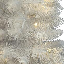 Enchanted Forest® 3' Prelit White PVC Artificial Christmas Tree at Menards®
