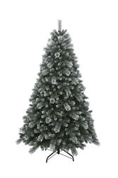 Enchanted Forest® 7-1/2' Prelit Snowy Tip Pine Artificial Christmas ...