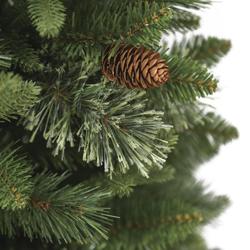 Enchanted Forest® 7' Prelit Slim Dover Artificial Christmas Tree at ...