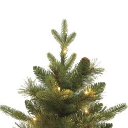 Enchanted Forest® 7' Prelit Slim Dover Artificial Christmas Tree at ...