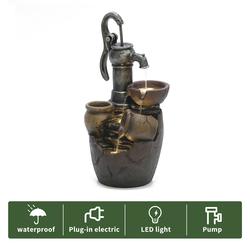 Enchanted Garden® 26" Water Pump Fountain at Menards®