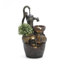 Enchanted Garden® 26" Water Pump Fountain at Menards®