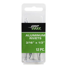 Grip Fast® 3/16" x 1/2" Aluminum Pop Rivet - 12 Count at Menards®
