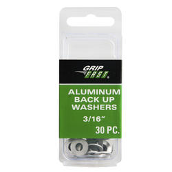 Grip Fast® 3/16" Aluminum Washer - 30 Count at Menards®