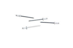Grip Fast® 1/8" x 1/8" White Aluminum Pop Rivet - 500 Count at Menards®