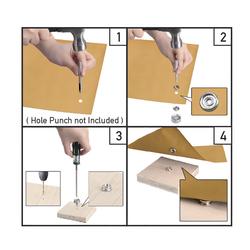 Cloth to Wood Snap Fastener Set at Menards®