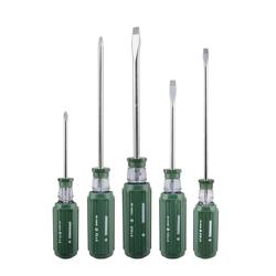 Masterforce® Assorted Slotted & Phillips Cushion Grip Screwdriver Set ...