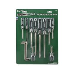 Masterforce® Acetate Screwdriver Set - 12 Piece at Menards®