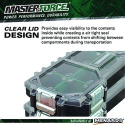 Masterforce® 10-Compartment Adjustable Organizer at Menards®