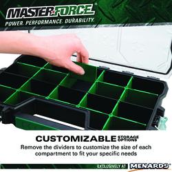 Masterforce® 17-Compartment Adjustable Organizer at Menards®