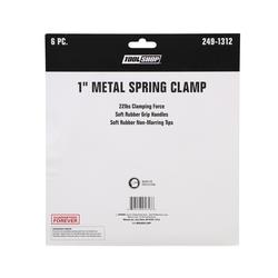 Tool Shop® 1" Metal Spring Clamp - 6 Pack at Menards®