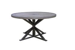 Backyard Creations® Malone Round Dining Patio Table 54" W x 54" L x 28 ...