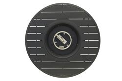 Backyard Creations® Princeton Peak Round Propane Gas Fire Pit Table at ...