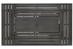 Backyard Creations® Naples Nook Rectangular Propane Gas Fire Pit Table ...