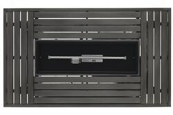 Backyard Creations® Naples Nook Rectangular Propane Gas Fire Pit Table ...