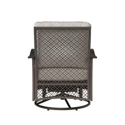 Backyard Creations® Anniston Tan Patio Swivel Chair at Menards®