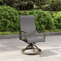 Backyard Creations® Saddle Creek Dining Swivel Patio Chair - 2 Pack at ...