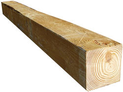 AC2® 5 x 5 x 8' Ground Contact Pressure Treated Rough Sawn Timber at ...