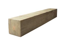AC2® 5 x 5 x 8' Ground Contact Pressure Treated Rough Sawn Timber at ...