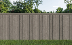 48' Rough Sawn Gray Cedar Pro-Rib Fence Material List at Menards®