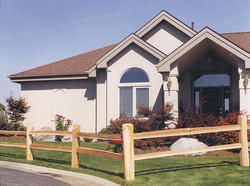 100' Cedar Split Rail Fence Material List at Menards®