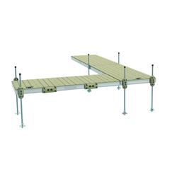 4' x 30' Aluminum Frame Stationary Dock Material List at Menards®