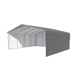 VersaTube® 20'W x 19'L x 7.5'H Enclosed Steel Shelter Material List at ...