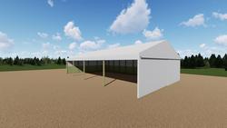 40'W x 72'L x 12'H Agricultural Post Frame Building Material List at ...