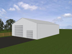 40'W x 60'L x 14'H Post Frame Building Material List at Menards®