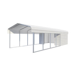 VersaTube® 12'W x 28' L x 7'H Metal Stor-Port Shelter Material List at ...