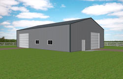 40'W x 54'L x 14.5'H Post Frame Building Material List at Menards®